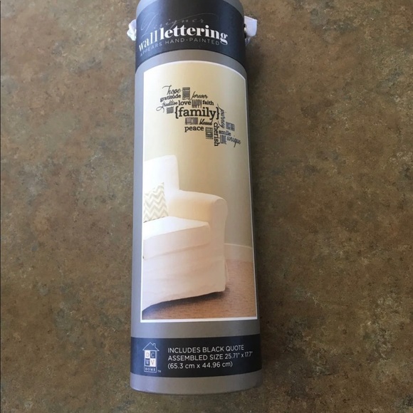 Wall Decor | Nwt Designer Wall Lettering | Poshmark